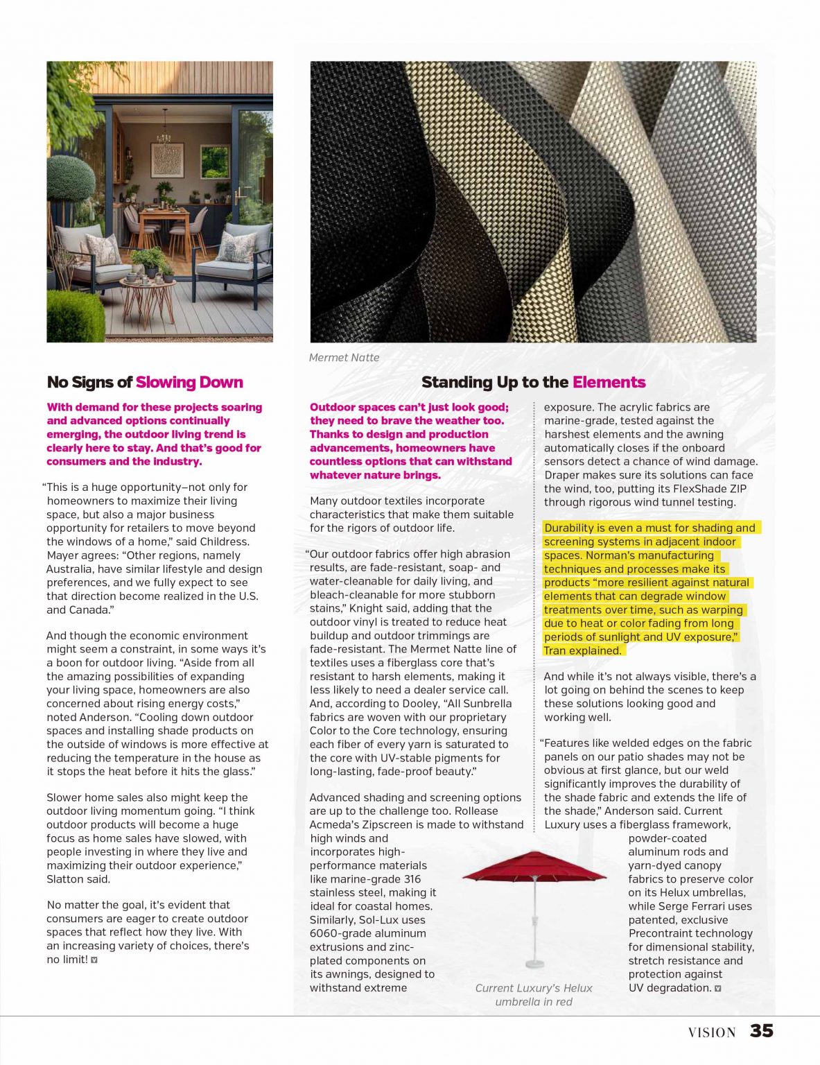 NORMAN®客製化窗飾榮登美國窗飾指標雜誌Window Fashion Vision - NORMAN BLOG